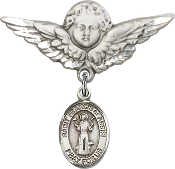 Hail MaryGifts | Jewelry | St Francis Of Assisi Baby Badge 9360733 ...